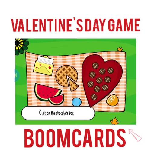 VALENTINE'S DAY GAME - BOOMCARDS™ by TeachersMind | TpT