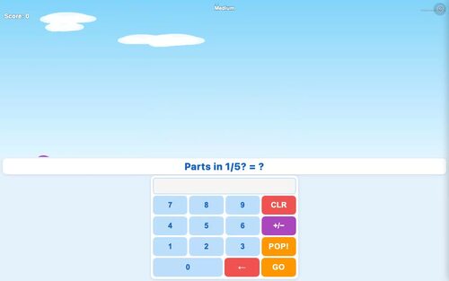 3rd Grade Partitioning Shapes Math Game | Math Center Chromebook