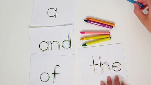 Sight Word Practice | Tracing | First 100 Fry Words by Happy Reading ...