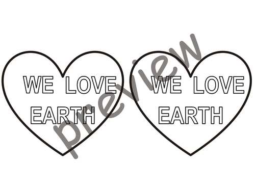 Earth Day Craft Activities | We Love Earth Writing Craft | Spring ...