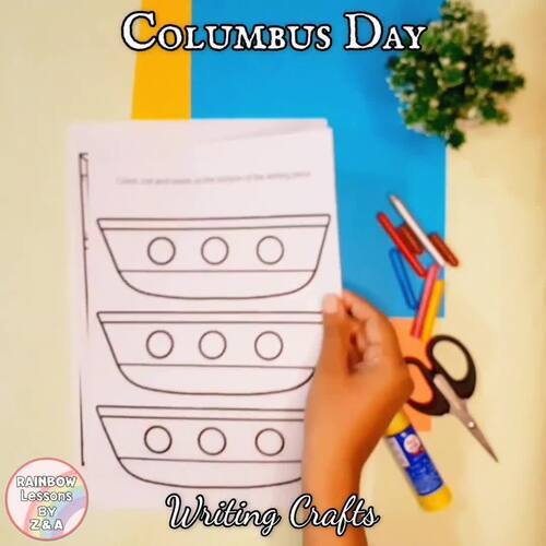 Columbus Day Crafts | Columbus Day Writing | All About Christopher Columbus