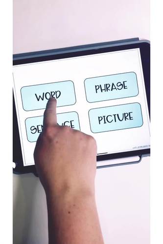 No Print Apraxia- CV1CV2, C1V1C2V2, 3 Syllables, 4 Syllables | Distance ...