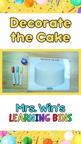 Birthday Party Themed Literacy Activities, Pre-Writing Lines | Decorate ...