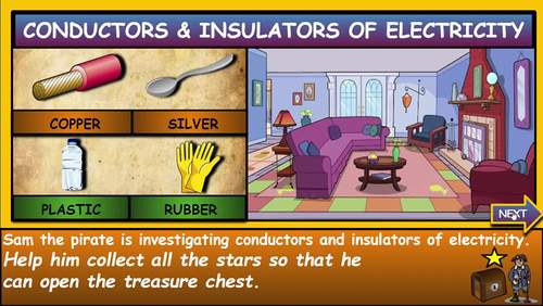 Electrical Conductors & Insulators: Presentation|Drag & Drop|Puzzles ...
