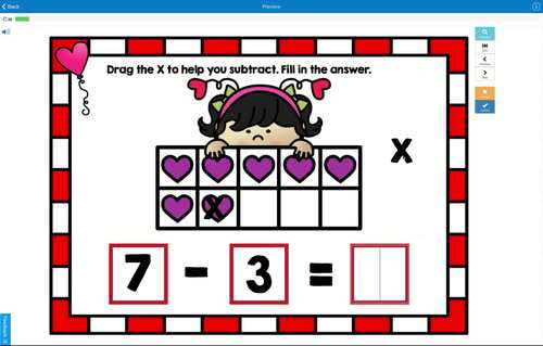 February Math Games for Kindergarten by Krafty in Kinder | TPT