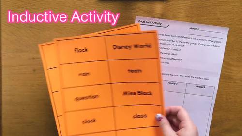 Collective Nouns Unit w Video: Collective Common Proper 2nd Gr | TPT