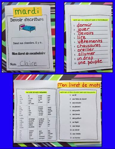 French Paragraph Writing Practice, Écrire en Français - J'étais fier ...