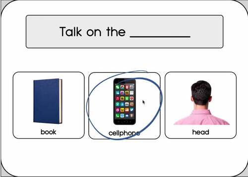 Functional Fill-ins Intraverbals | Boom Cards by ABA Learning Corner