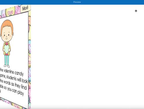 Valentines Day Articulation Candy Hearts Boom Cards February Speech Therapy