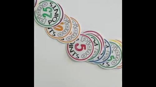 Piano Points Money Bucks Incentive Reward System by Piano Playground