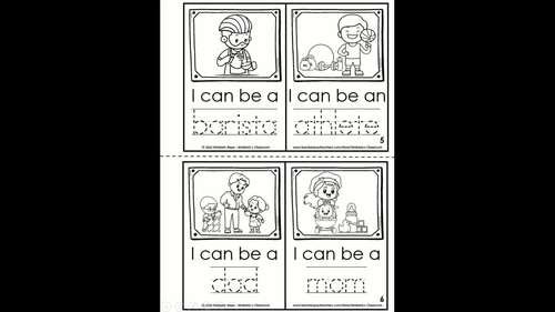 Community Helpers Emergent Mini Readers for Job Counseling & Career ...