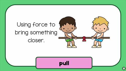 Kindergarten Push and Pull Activities | Force and Motion Science Centers
