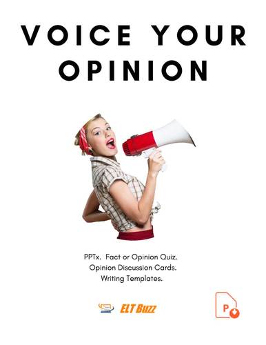 Voice Your Opinion. Debate it. Essay writing and Media Literacy.