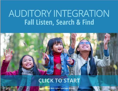 Auditory Comprehension LISTEN, SEARCH AND FIND BUNDLE DHH Hearing Loss