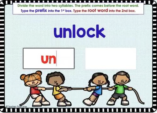 Boom Cards ROOTS AFFIXES PREFIXES SUFFIXES GAMES & PRINTABLES 2nd & 3rd ...