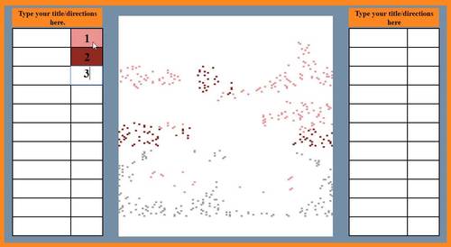 Mystery Digital EDITABLE LOW PREP - Halloween PIXEL ART Reveal Template