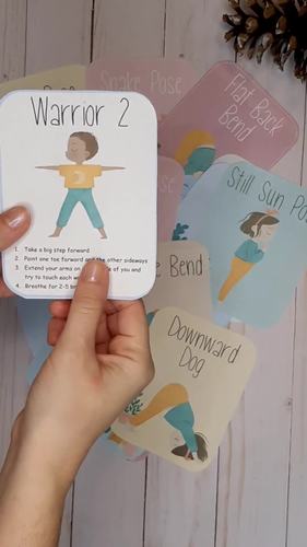 Yoga Pose Cards for Kids - A Calming Movement Break Activity | TPT