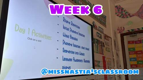 Phonological & Phonemic Awareness Interactive Lessons for Beginners/Week 6