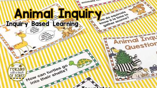 Animals Inquiry Based Learning | Inquiry Project | TPT