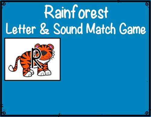 Rainforest Themed Literacy Centers by The Teaching Scene by Maureen
