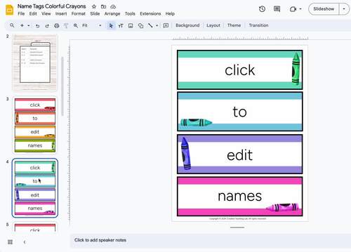 Editable Colorful Student Desk Name Tags Labels Classroom Organization ...