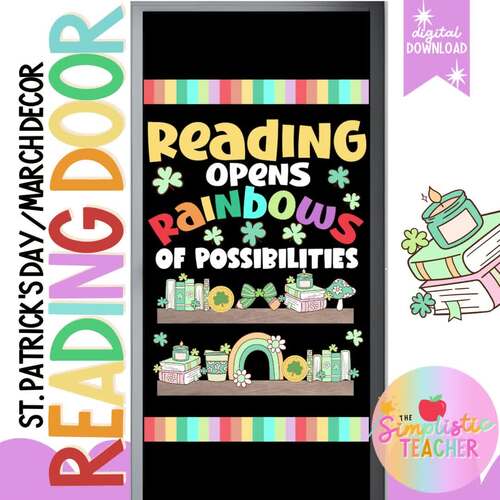 Books are Golden St. Patrick's Day Bulletin Board Idea | March Reading ...
