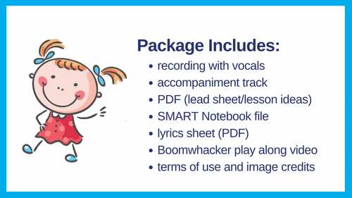 Summer Vacation Song Package - includes Boomwhacker Play Along Video
