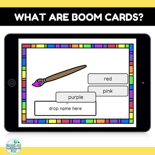 Colors Matching Boom Card and Printable Activity Bundle | TPT