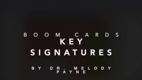 Major & Minor Key Signatures Music BOOM™ Cards for Piano Lessons ...