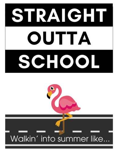 End of Year PHOTO PROPS! by Megan and the Middles | TPT