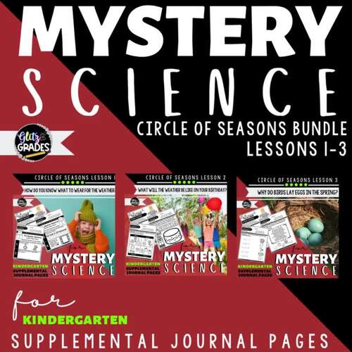 Mystery Science Kindergarten SUPPLEMENT Circle of Seasons Lessons 1-3 ...