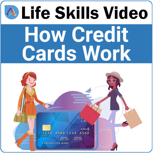Free Personal Finance Life Skills SPED Video - How Credit Cards Work