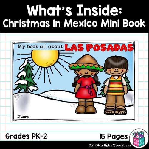 Christmas in Mexico: Las Posadas Mini Book for Early Readers, Christmas ...