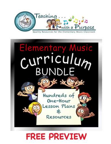 Elementary Music Curriculum Bundle PLUS Positive Behavior Plan by Janis ...