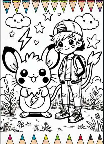 Pokemon Coloring Pages | Pokemon Coloring Book | Mindful Coloring Pages ...