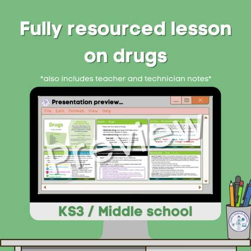 Drugs (KS3) by CMGs Science lessons | TPT