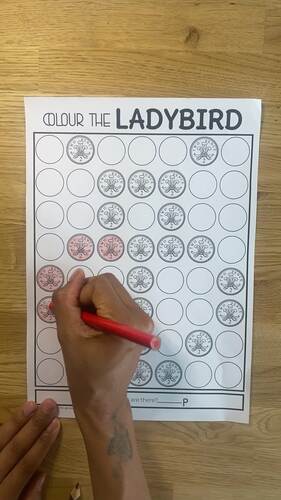 UK Money Maths - Colour the Picture with 1p, 2p & 5p Coins (EYFS & KS1)