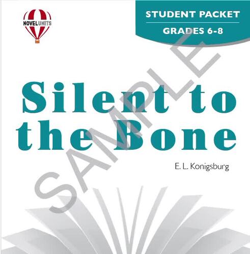 Silent to the Bone Novel Units® Student Packet Novel Study | TPT