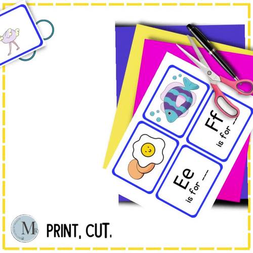 Early Childhood | PHONICS CARDS | ABC Matching Activity by Motivated By ...