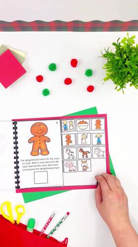The Gingerbread Man Adapted Book by Teaching Future Leaders | TPT