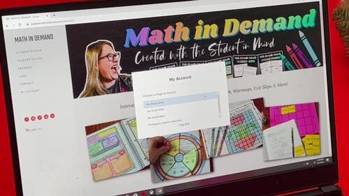 All 7th Grade Math Curriculum Bundle by Math in Demand | TPT