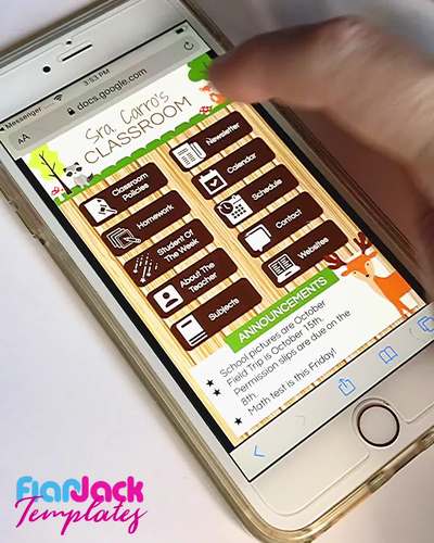 Parent Communication Google Slides | Smart Class App Website | WOODLAND ...