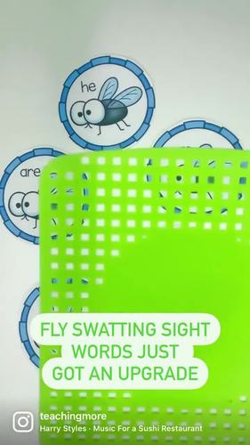 Fly Swatter Science of Reading Activity | Sight words | Phonemes ...
