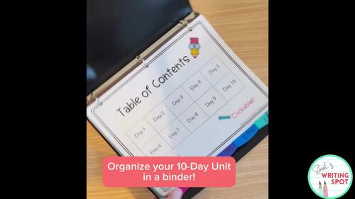 Biography Example and Unit | Essays Made Easy by Sarah's Writing Spot