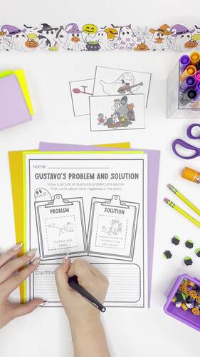 Gustavo the Shy Ghost Adapted Book and Activities | Halloween Read Aloud