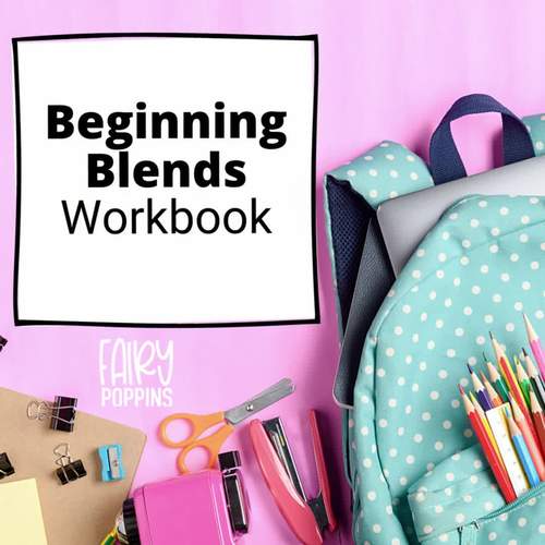 Beginning Blends Worksheets | R Blends, L Blends, S Blends, Phonics