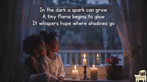 Music: Light A Candle Choir Song Classroom Songs Reading Lyrics Sing-along