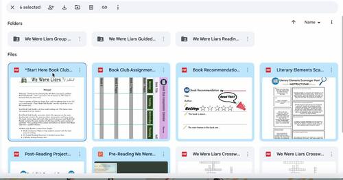 We Were Liars by Lockhart / Book Club Bundle / HS ELA Lit. Circles