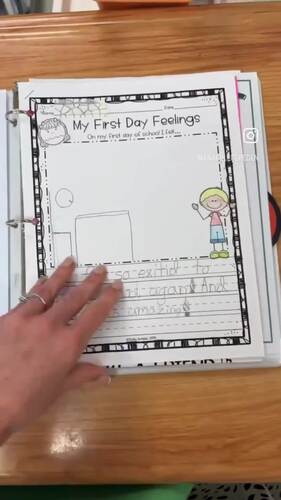 Editable Student Portfolio Binder | Monthly Dividers, Reflection Page ...