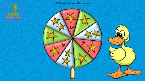 Spinning Wheel PowerPoint Game by Teacher Kam's Resources | TPT